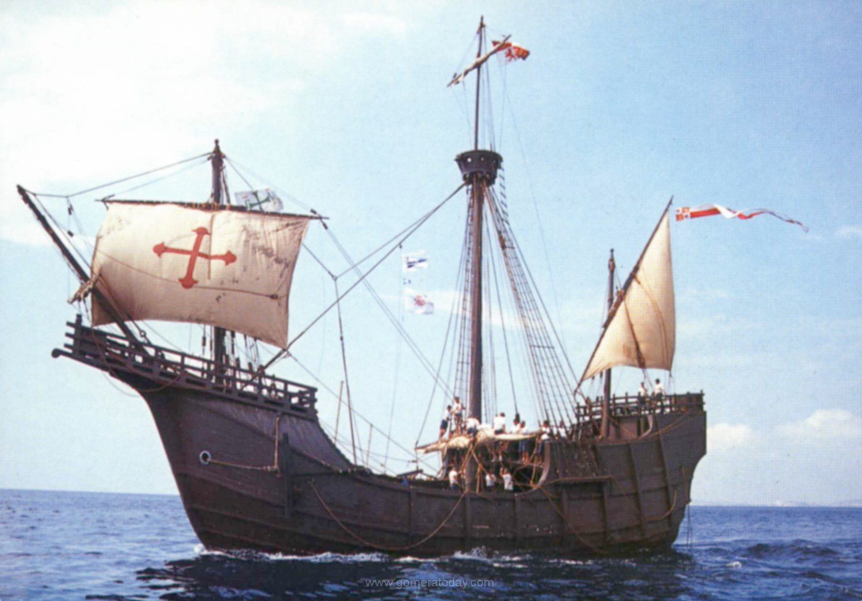 santa-maria-Nao-colón - Planea Moverte